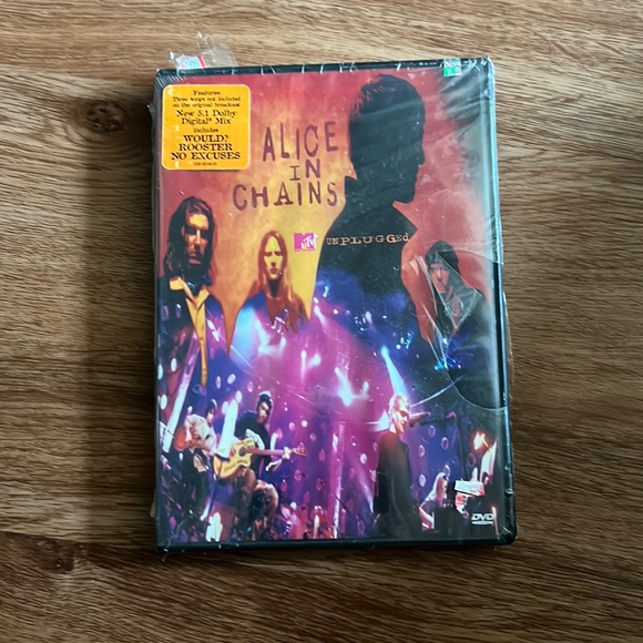 MTV | Other | Alice In Chains Mtv Unplugged Dvd 996 Sony Music ...